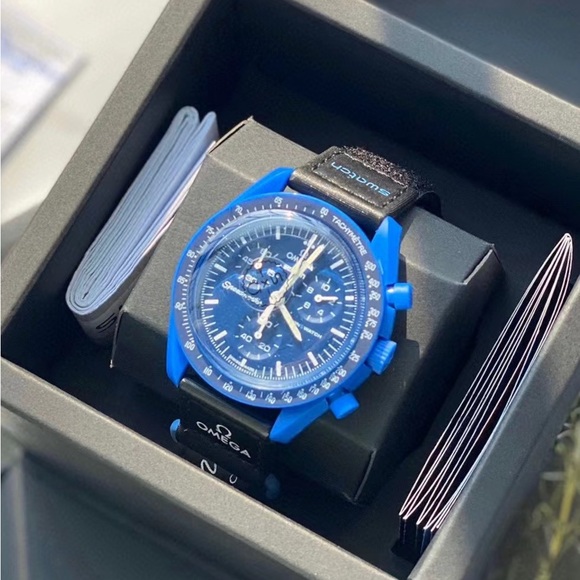 Omega | Accessories | Swatch X Omega Moonswatch Speedmaster Mission To ...
